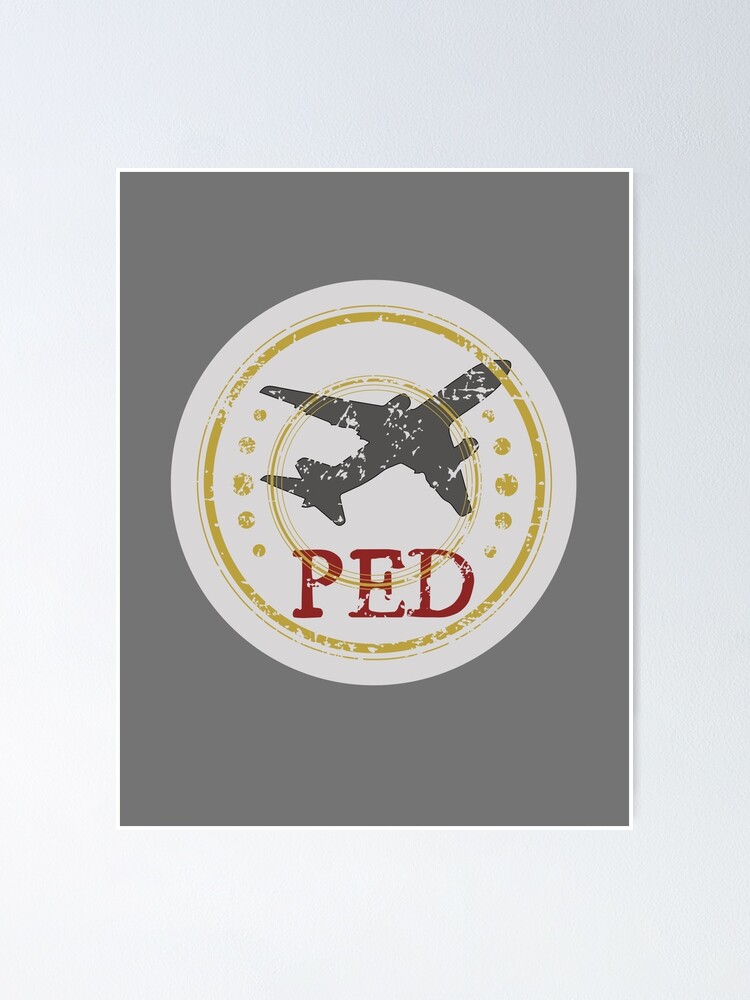 "Pardubice international Airport PED Czech Republic" Poster for Sale by ...