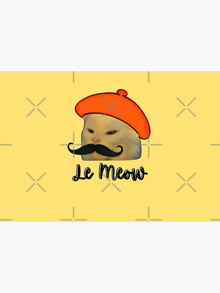 "Le Meow, French Cat, a French Cat, The French Cat, French Smudge Cat ...