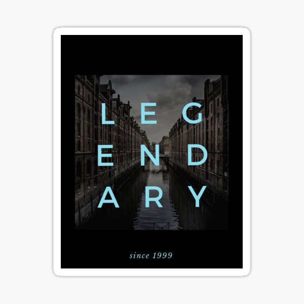 "Legendary" Sticker by Skay2020 | Redbubble