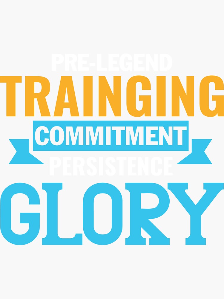 "Pre-Legend Training" Sticker for Sale by scoutready | Redbubble
