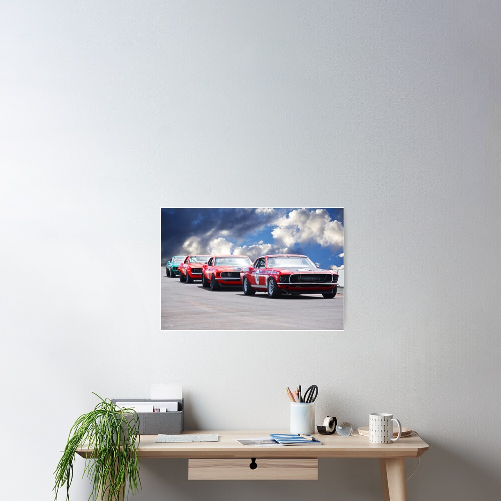 "Trans Am Staging Lane" Poster for Sale by DaveKoontz | Redbubble