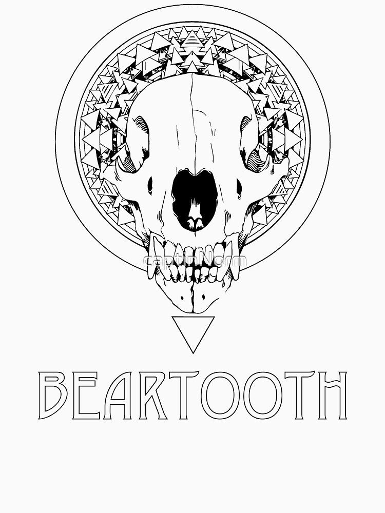"BEARTOOTH fan art" T-shirt for Sale by captinNorm | Redbubble | beartooth t-shirts - metalcore ...