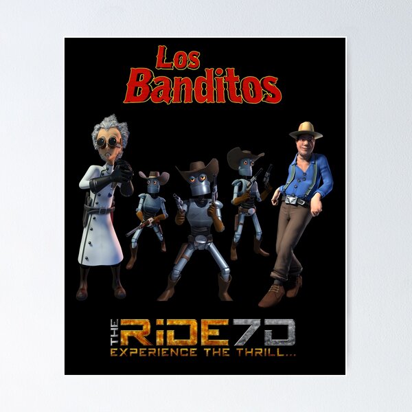 "THE RiDE 7D Los Banditos" Poster for Sale by Kaplan4Red69 | Redbubble