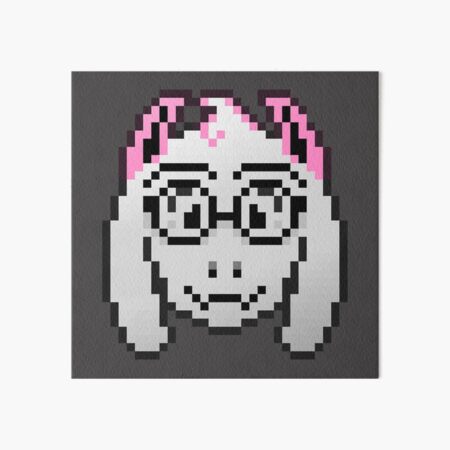 "Deltarune Pixel Ralsei" Art Board Print by nullpoint | Redbubble