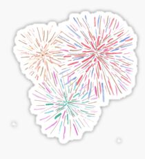 Fireworks Stickers | Redbubble