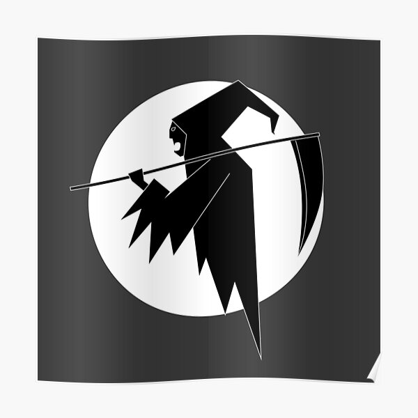 "Grim Reaper" Poster for Sale by Dean0- | Redbubble