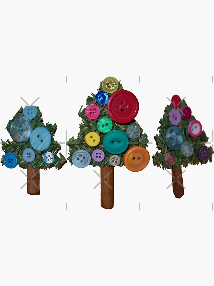 "We Three Trees" Sticker for Sale by CJGrimes | Redbubble