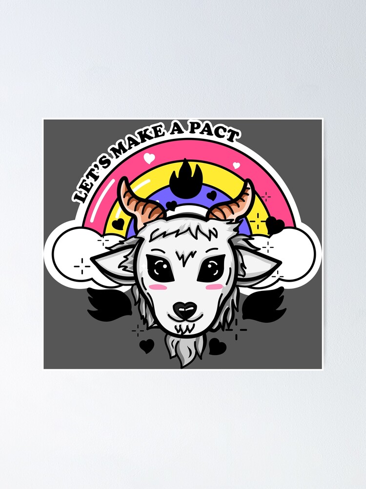 "Let's Make a Rainbow Pact" Poster for Sale by BladePatron | Redbubble