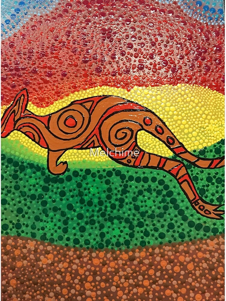 "Aboriginal Art -Red earth " Art Print for Sale by Melchime | Redbubble