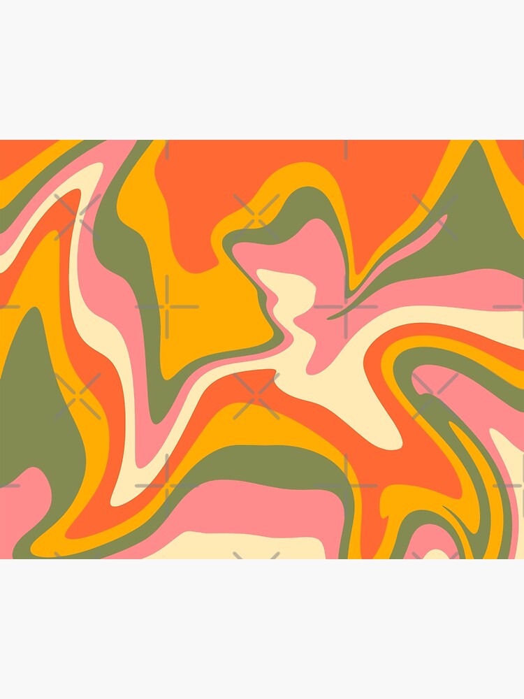 "Retro Groovy Lava Lamp" Poster by KathrinLegg | Redbubble