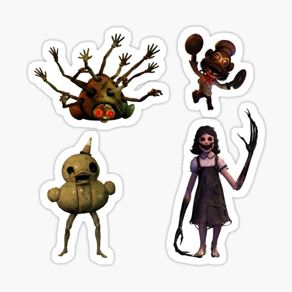 "Dark Deception Characters" Sticker for Sale by HBH-Store | Redbubble