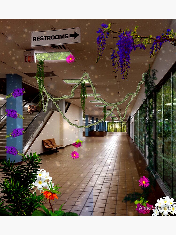 "Overgrown Dead Mall Surrealist Fantasy Vaporwave Mallwave Cyberwave ...