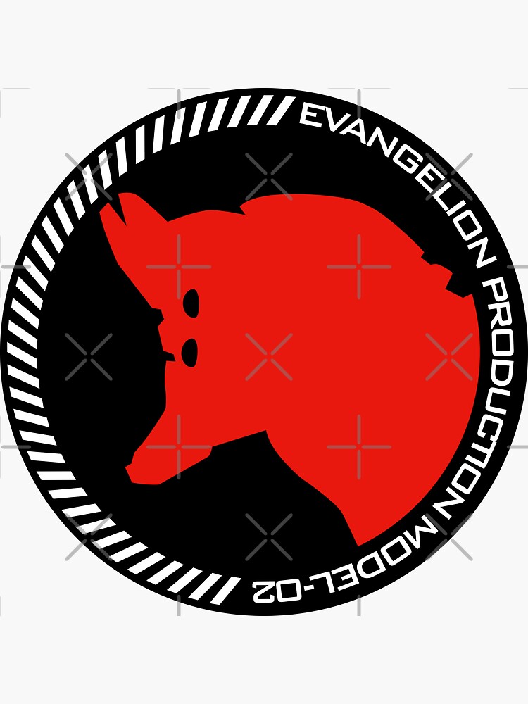 Pegatina «Rebuild Evangelion Eva 02 h/ ヱヴァンゲリヲン新劇場版» de JCBA | Redbubble