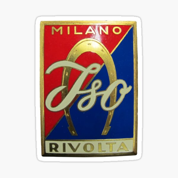 "Iso Rivolta Car Company Logo" Sticker for Sale by oldcarlogos | Redbubble