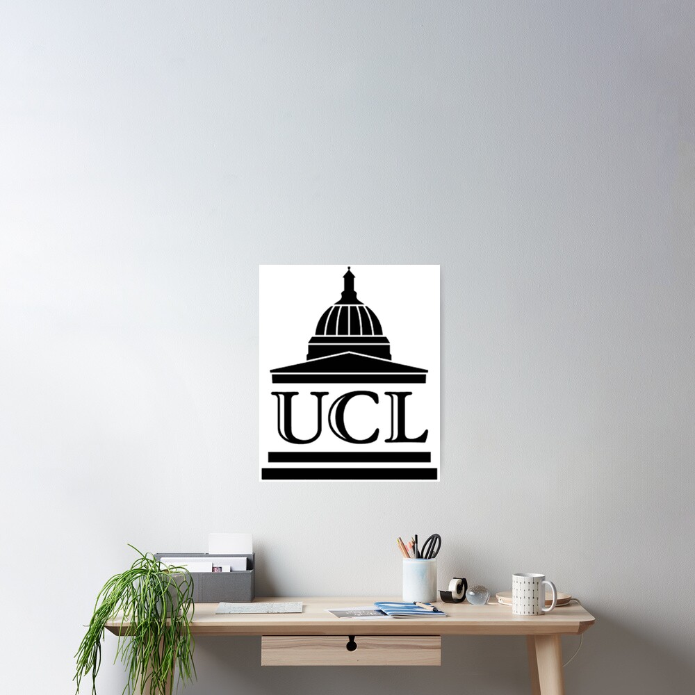 "UCL University College London Logo " Poster for Sale by emGde | Redbubble