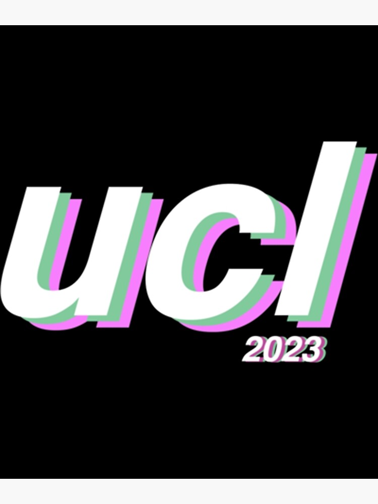"University of London (UCL) 2023 " Poster for Sale by emGde | Redbubble