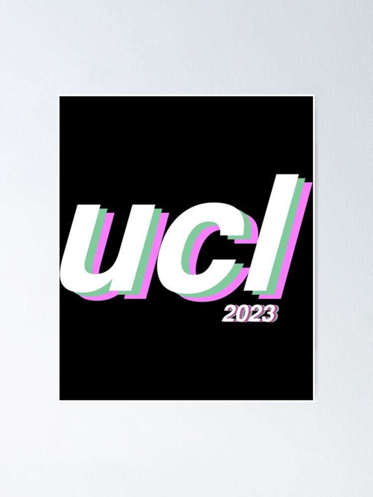 "University of London (UCL) 2023 " Poster for Sale by emGde | Redbubble