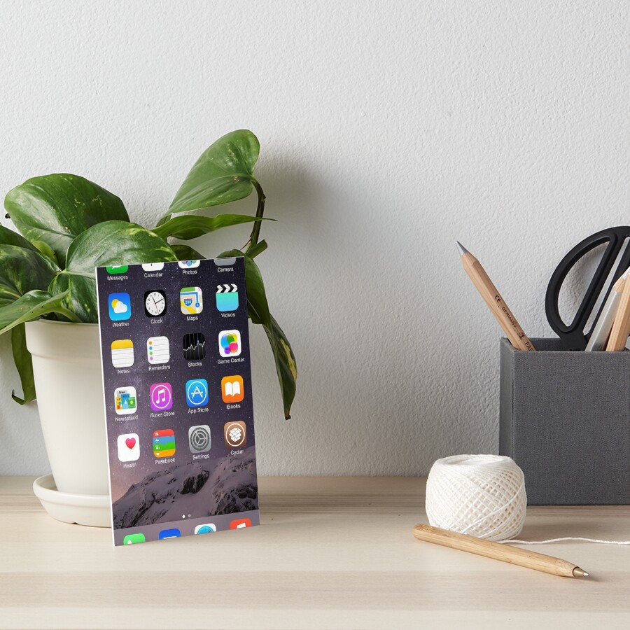 "iPhone Homescreen" Art Print for Sale by mankor | Redbubble