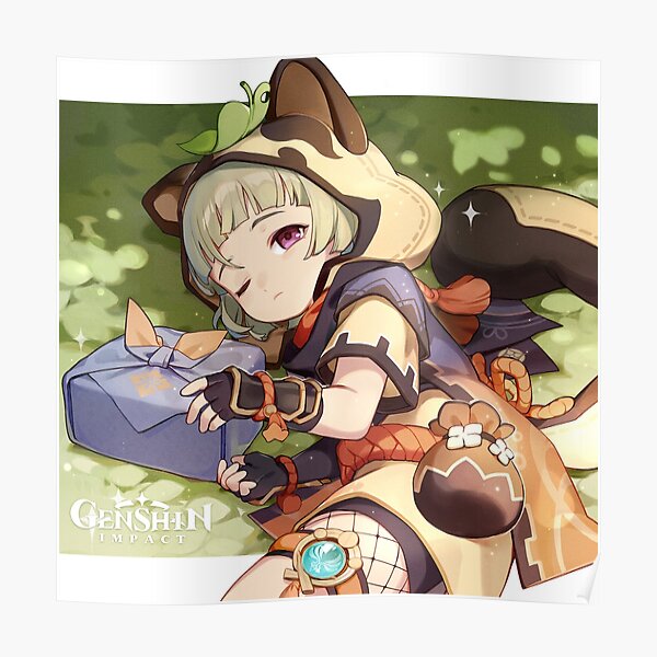 "Sayu - Genshin Impact" Poster by Aka-Hanako | Redbubble