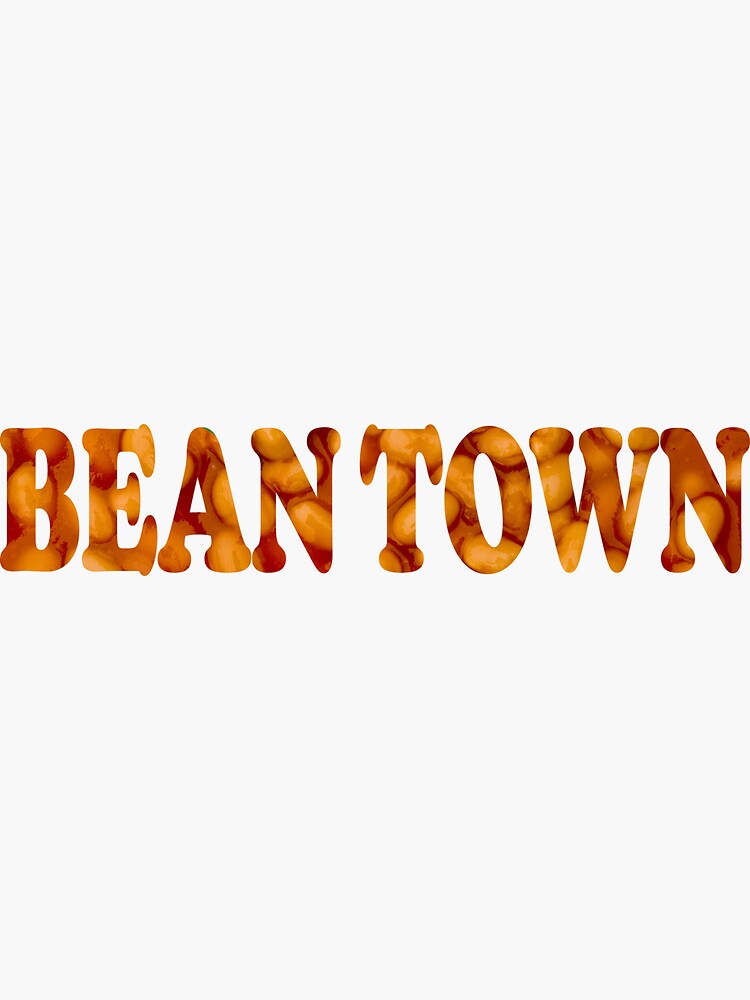 "Beantown" Sticker for Sale by DaganSays | Redbubble