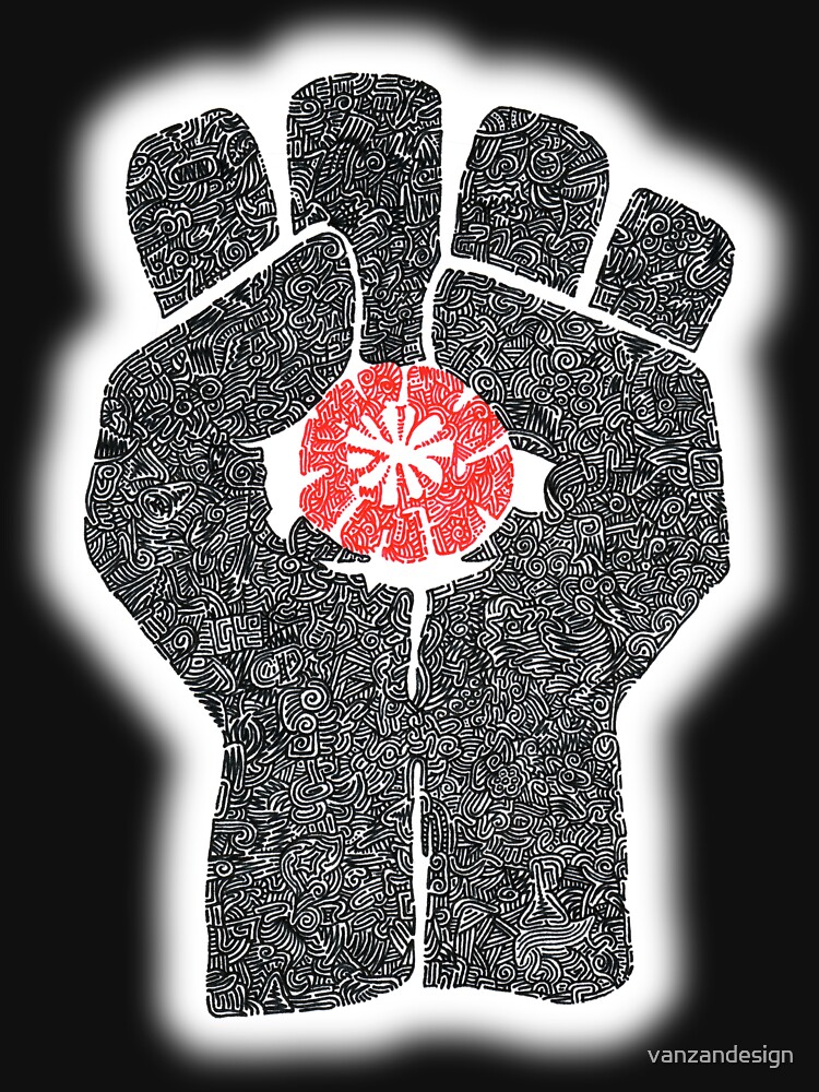 "The Intricacies of Hunter S. Thompson's Gonzo Fist - Dark Background ...