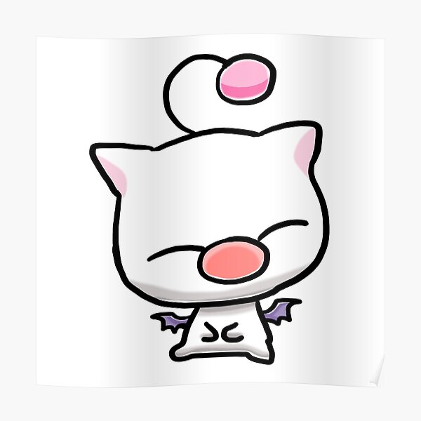 "Kupo Final Fantasy" Poster by mayiying89 | Redbubble