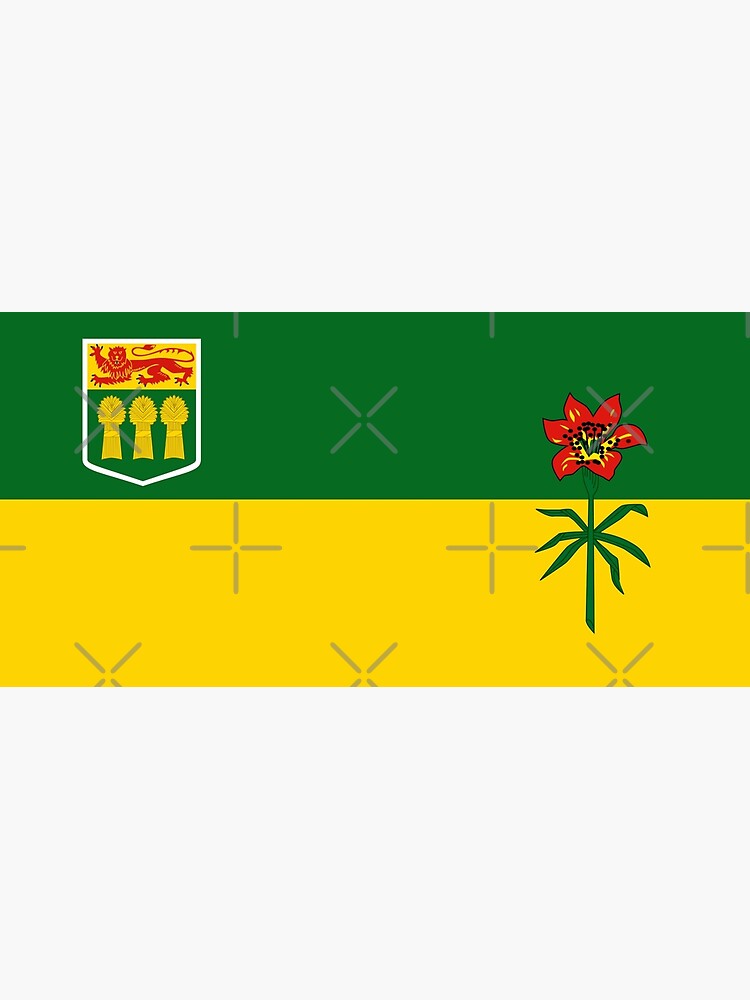 "Official Flag of Saskatchewan" Poster for Sale by Adanaceu | Redbubble