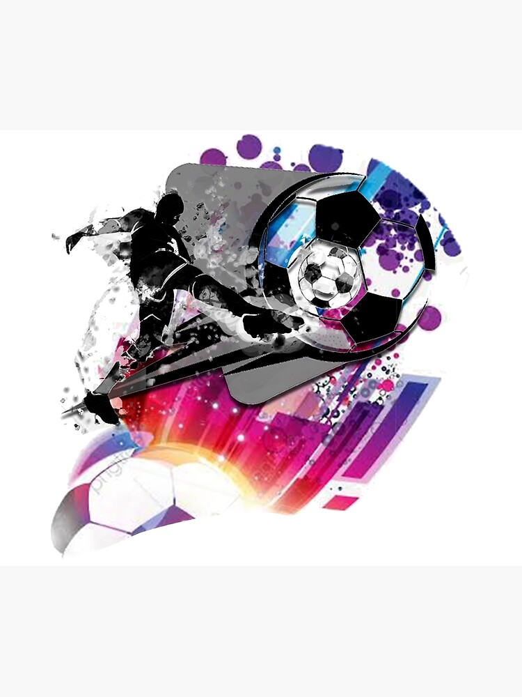 "Half Volley kick HYPE Football Soccer" Poster by ChrisCabucoArts ...