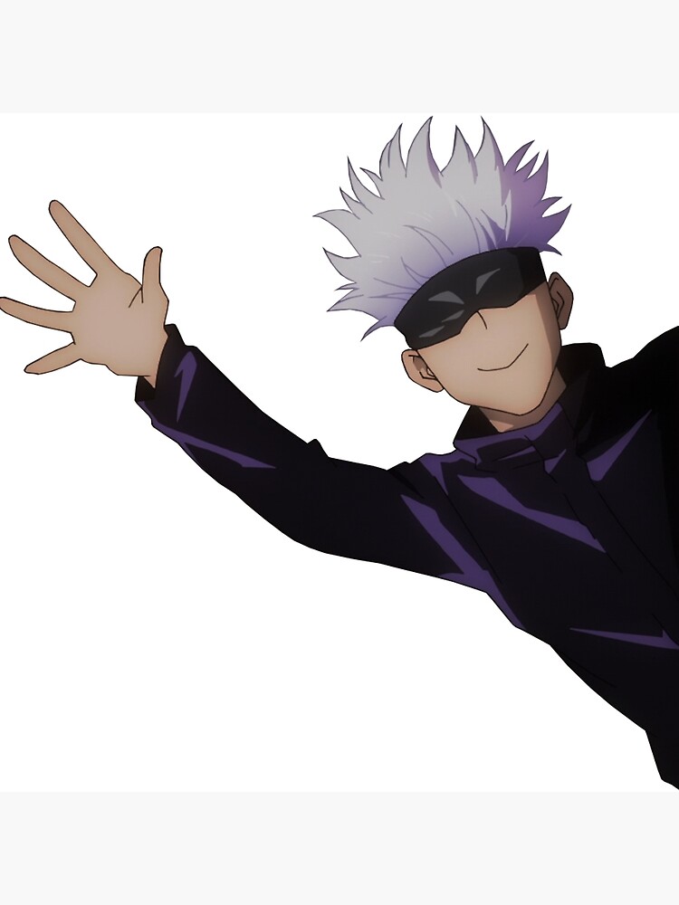 "gojo wave" Poster by snailhunter66 | Redbubble