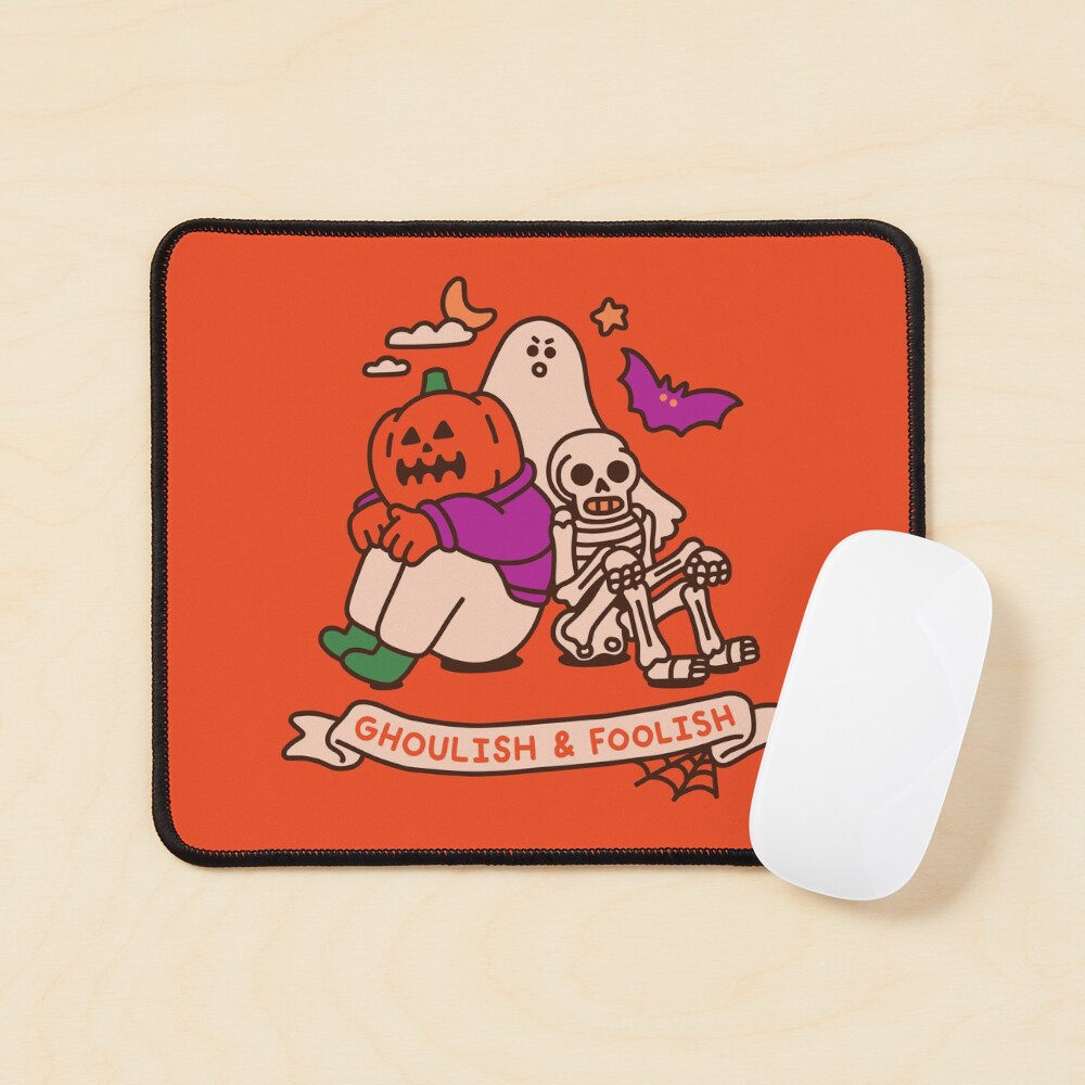 "GHOULISH & FOOLISH" Sticker for Sale by obinsun | Redbubble