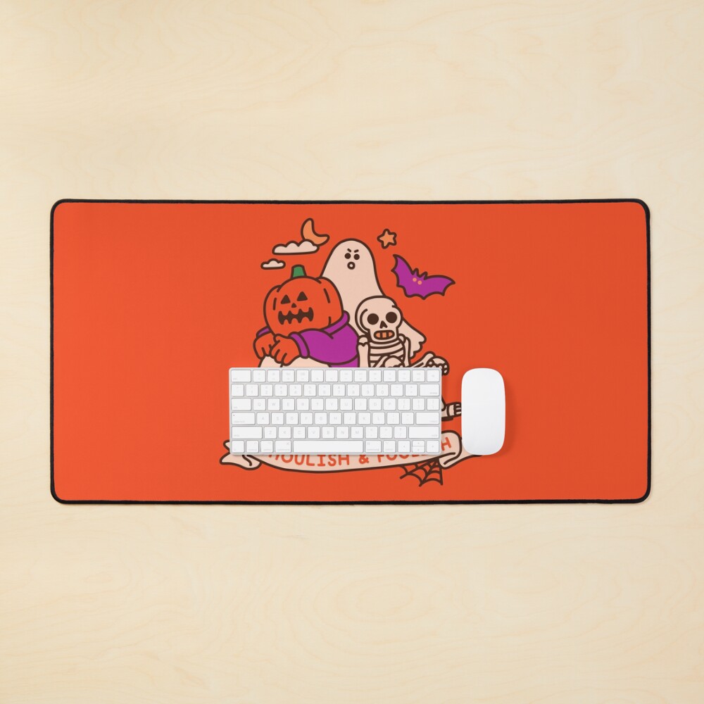 "GHOULISH & FOOLISH" Sticker for Sale by obinsun | Redbubble