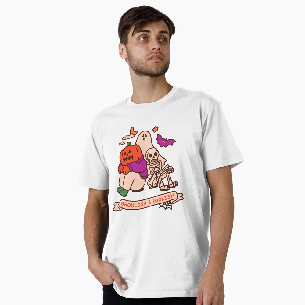 "GHOULISH & FOOLISH" Sticker for Sale by obinsun | Redbubble