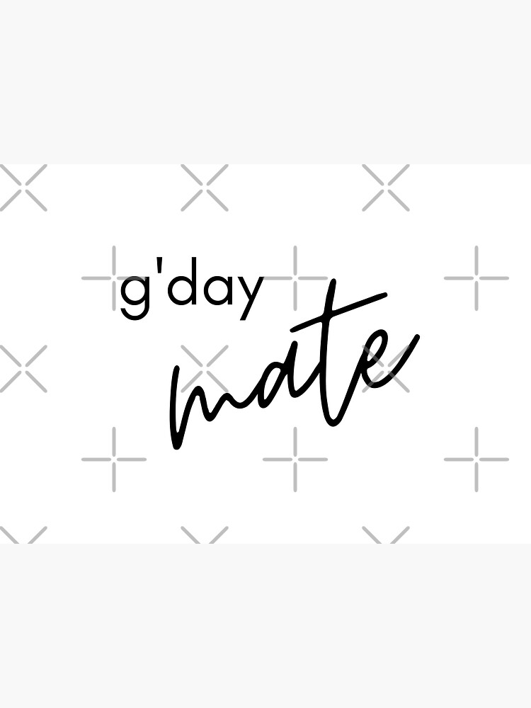 "g'day mate" Sticker for Sale by saracavalieri | Redbubble