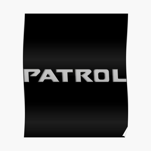 "Nissan Patrol Logo " Poster by Fairbrushshirts | Redbubble