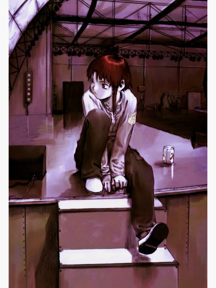 "Serial Experiments Lain" Poster for Sale by slasherfanatic | Redbubble