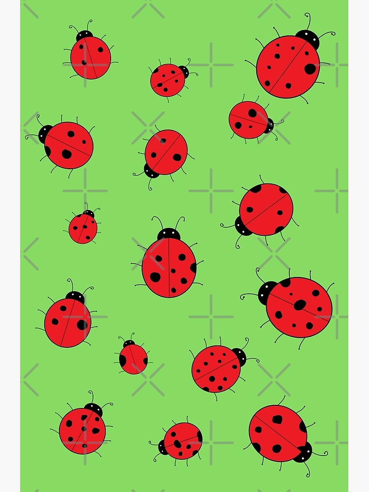 "Army Of ladybugs" Poster for Sale by Kretgach | Redbubble