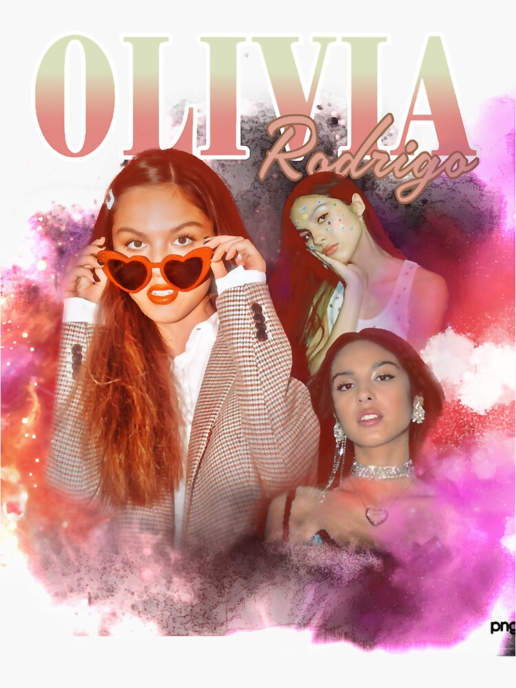 "OLIVIA RODRIGO. - Essential" Sticker by helen46zbeth | Redbubble