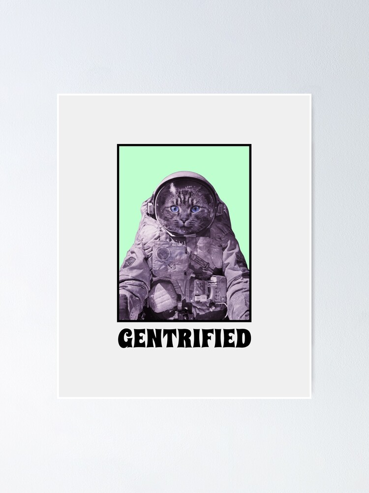 "Gentrification Nation" Poster by Krypto-Gospel | Redbubble