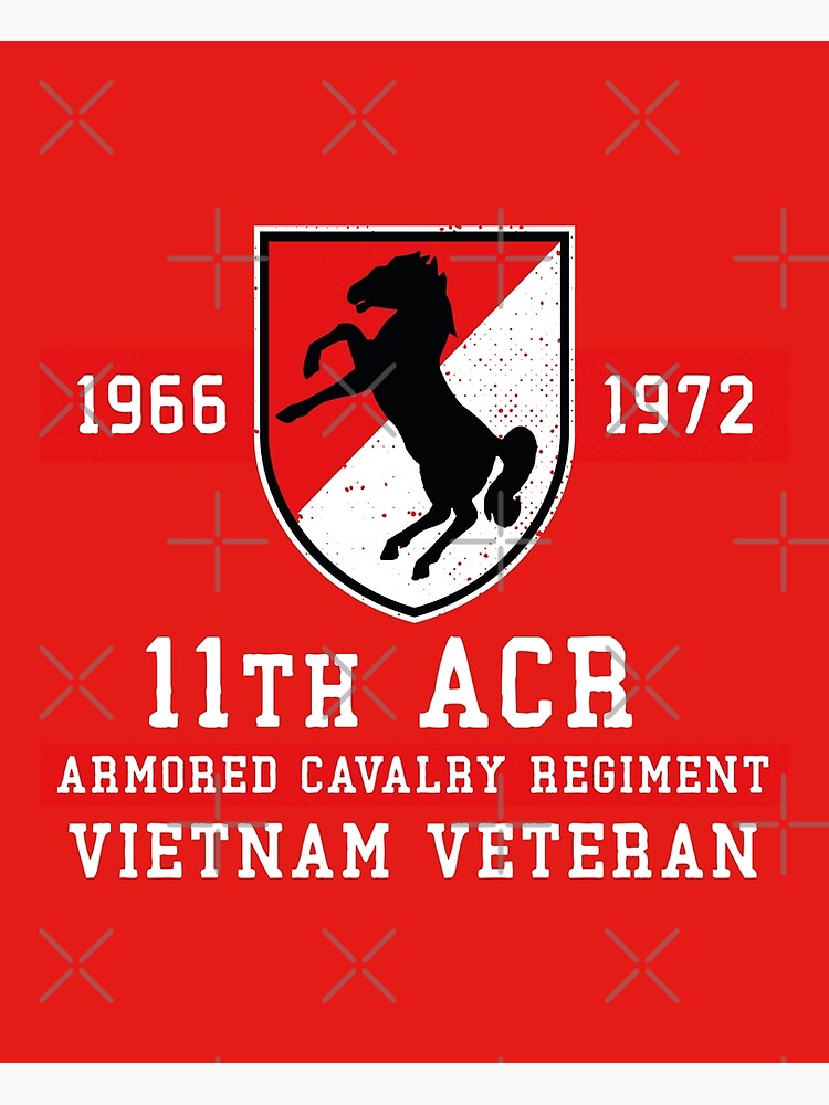"11th Armored Cavalry Regiment / Vietnam Veteran" Poster by alt36 ...