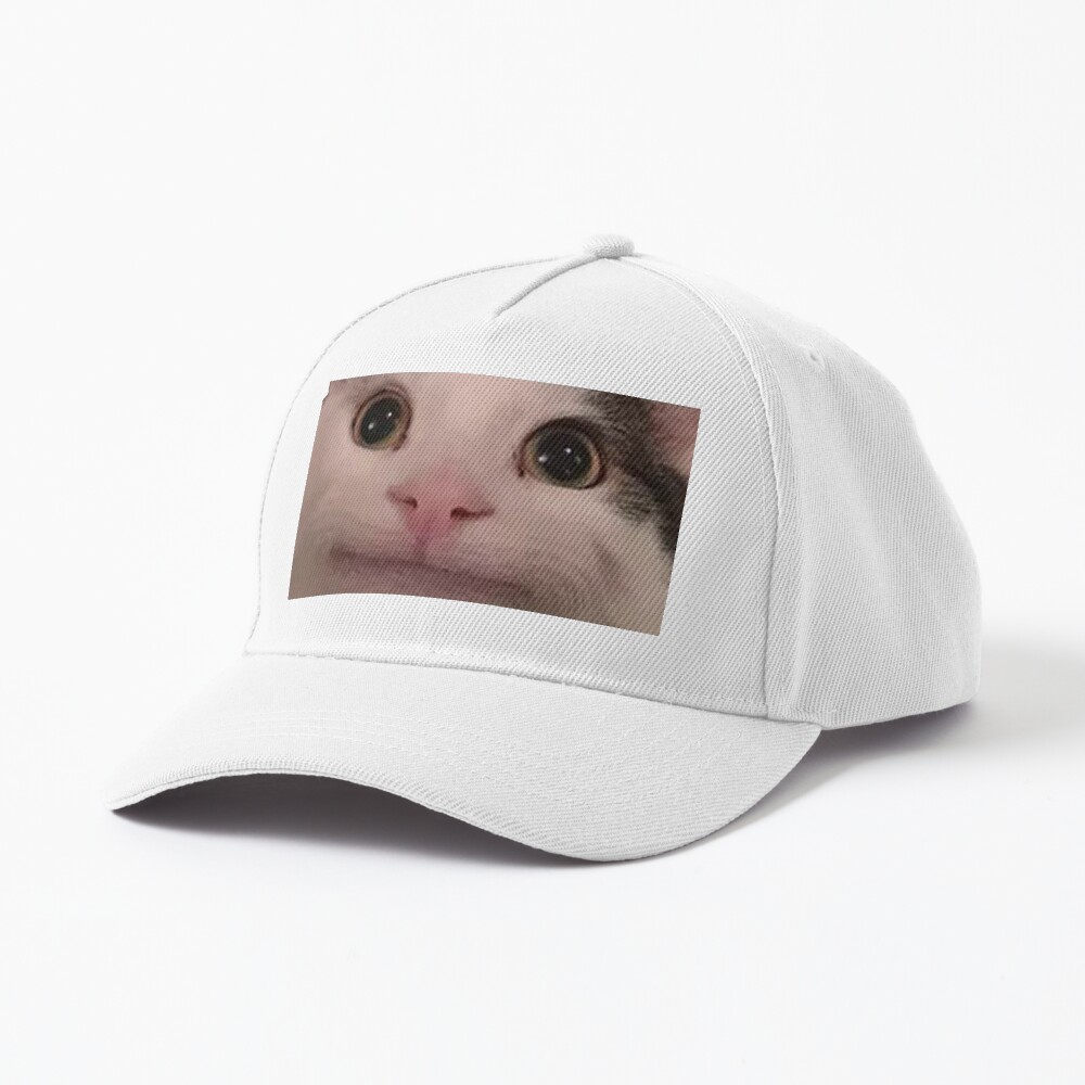 "Polite cat meme, funny cat meme" Cap for Sale by ElevenGraphics ...