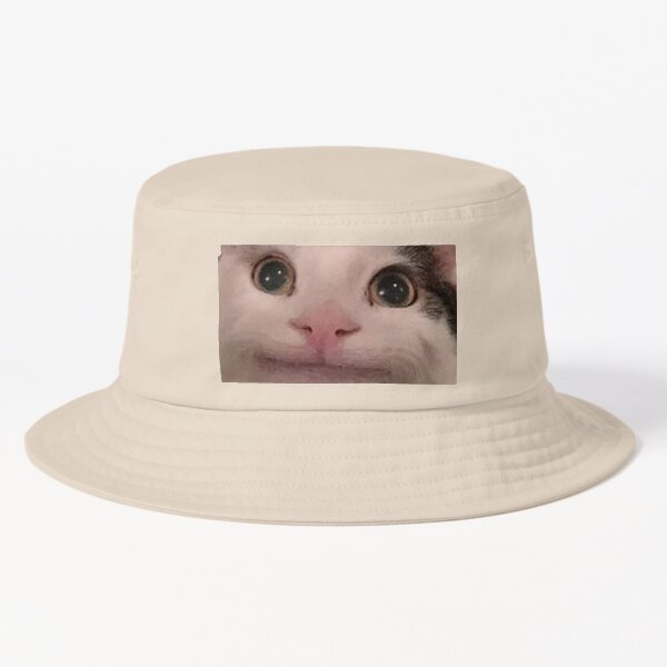 "Polite cat meme, funny cat meme" Bucket Hat for Sale by ElevenGraphics ...