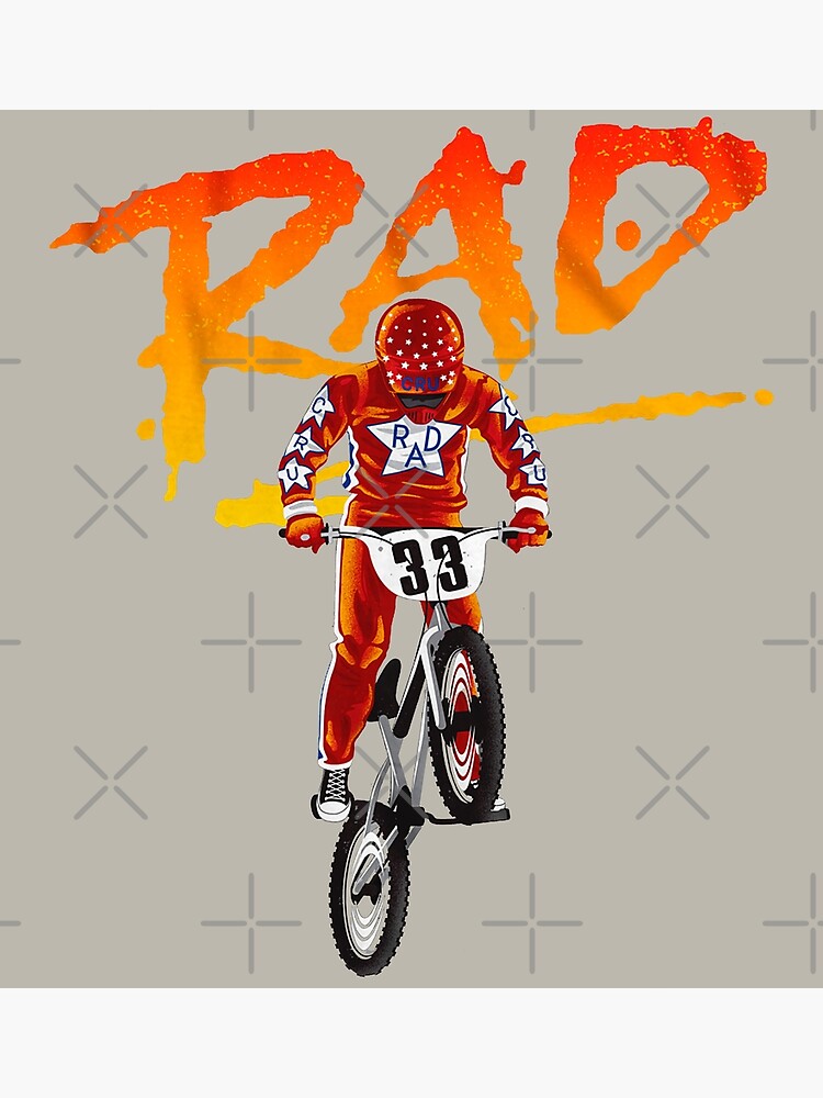 "Cru Jones Rad 80s" Poster by taylobarucau97 | Redbubble