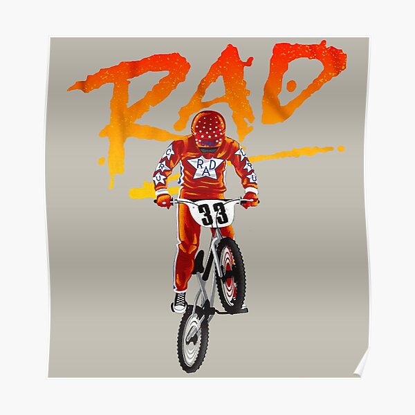"Cru Jones Rad 80s" Poster by taylobarucau97 | Redbubble