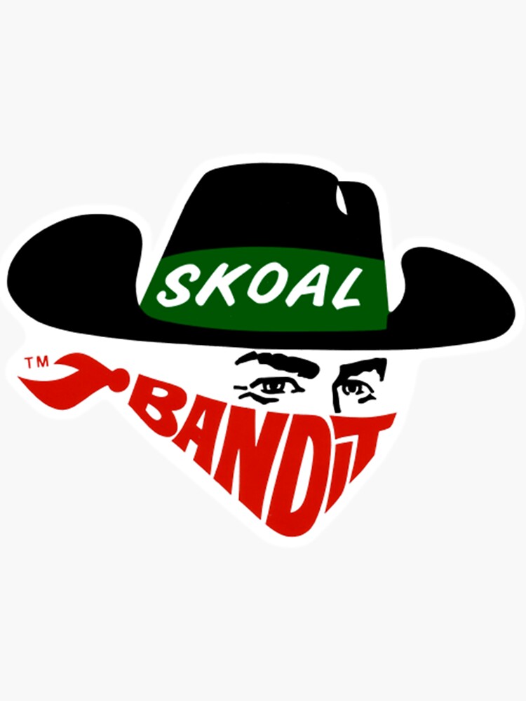 "The Bandit" Sticker for Sale by LAYA-giftshop | Redbubble