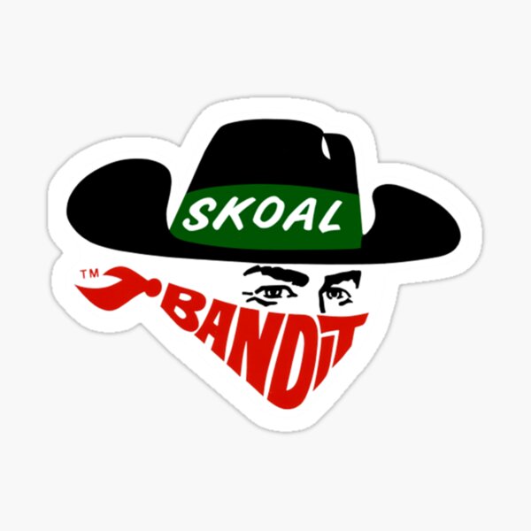 "The Bandit" Sticker for Sale by LAYA-giftshop | Redbubble