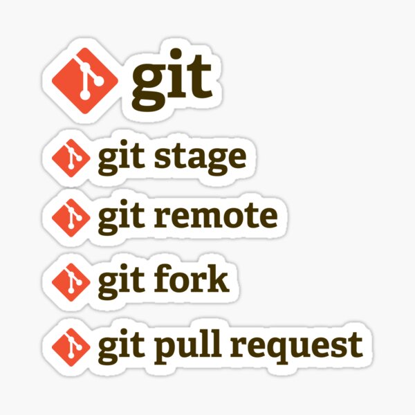 "Git pack" Sticker for Sale by cosito | Redbubble