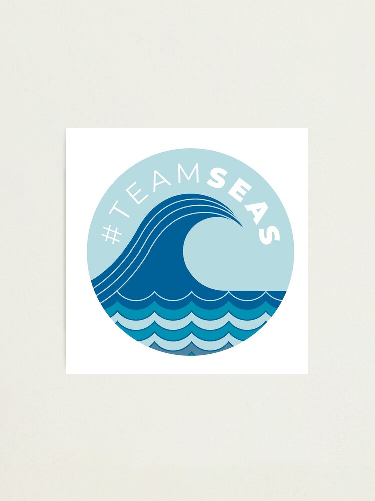 "Teamseas - MrBeast, big size logo" Photographic Print by neuronic ...