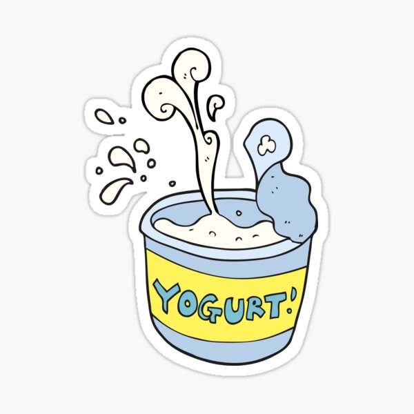 Yogurt Stickers | Redbubble