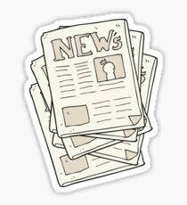 Newspaper Stickers | Redbubble
