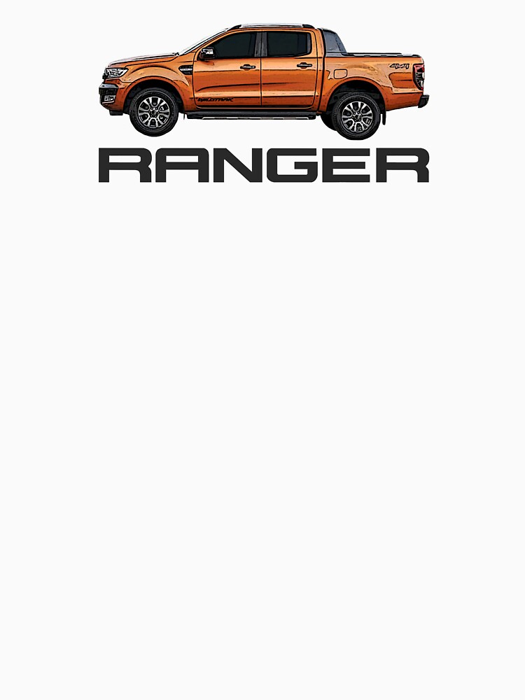 "Ford Ranger and Logo" T-shirt for Sale by Johno996 | Redbubble | ford ...